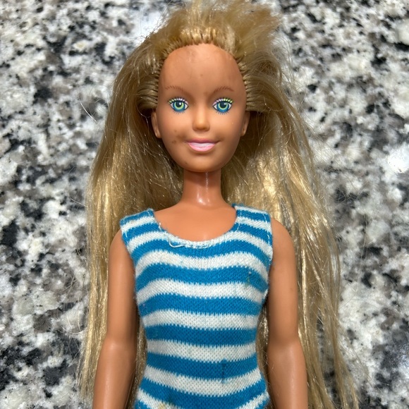 Hasbro | Toys | Vtg Hasbro Makin Waves Maxi Doll Blue Bathing Suit Doll ...
